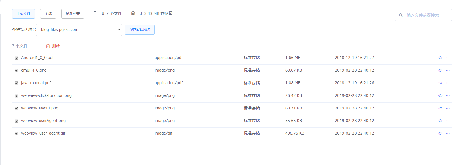 Hexo站点建设之——七牛云图片批量下载 | PGzxc
